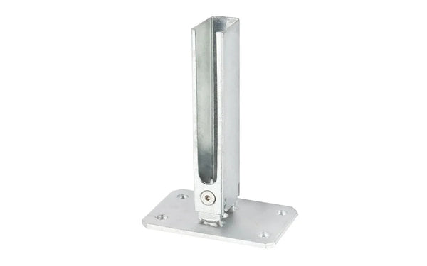 Base plate slope for fence posts 60x40 mm robust and stable